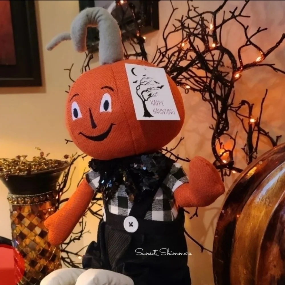 happy haunting | Holiday | Halloween Primitive Vintage Jack Pumpkin ...